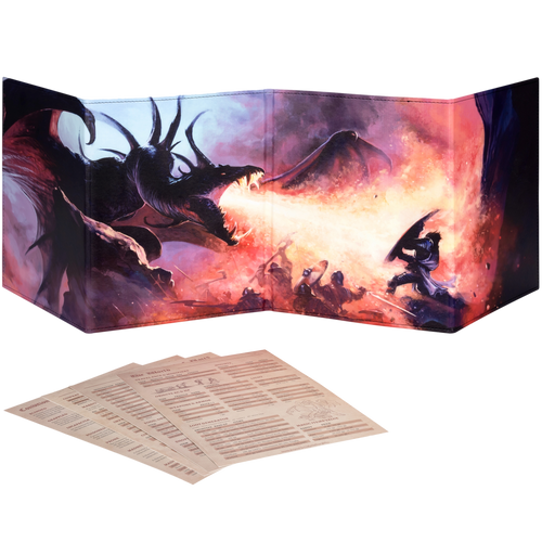 Full Color Customisable DM / Dungeon Master Screen | Any RPG DnD 5e, 4e..