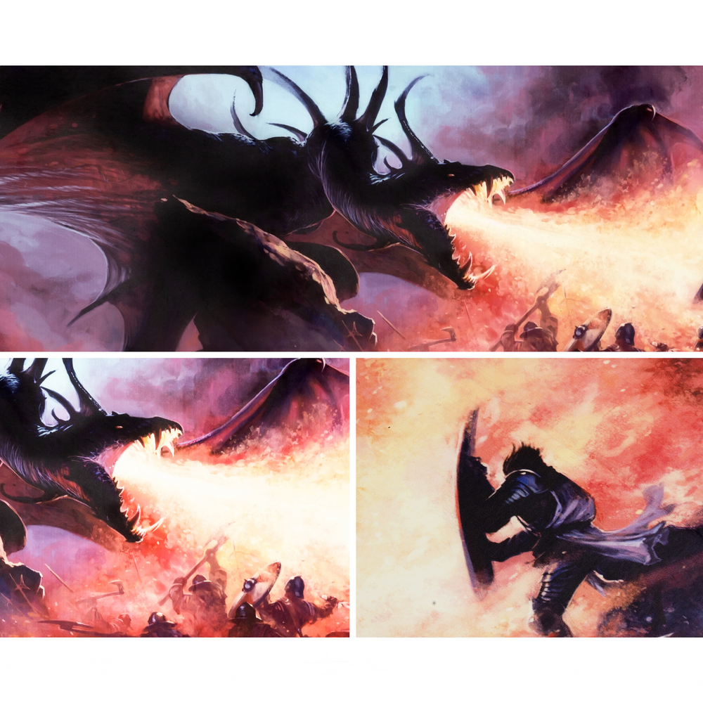 Full Color Customisable DM / Dungeon Master Screen | Any RPG DnD 5e, 4e..