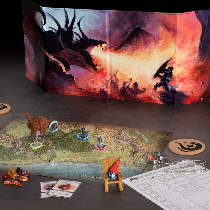 Full Color Customisable DM / Dungeon Master Screen | Any RPG DnD 5e, 4e..