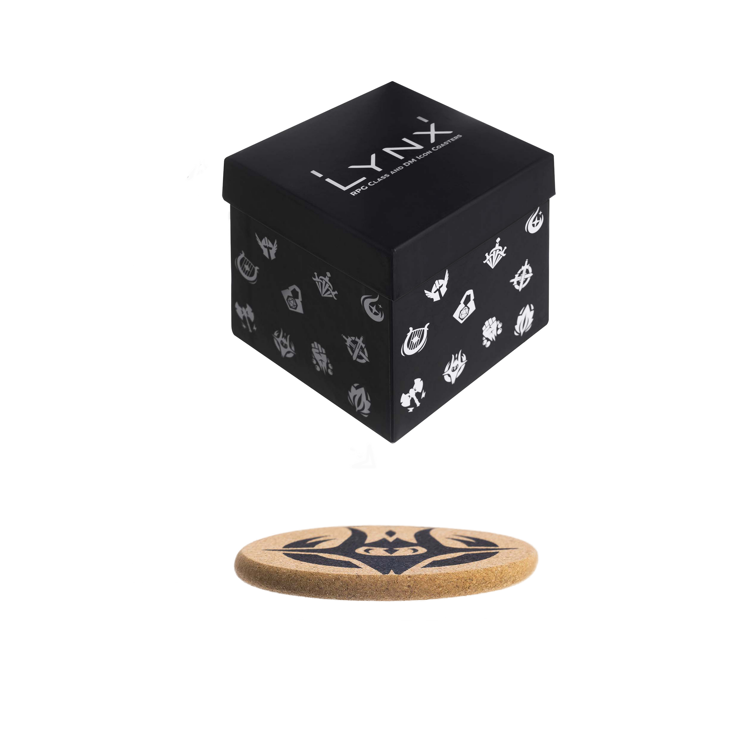 RPG Class/DM Icon Coasters | Dungeons & Dragons (DnD)/RPG DM & Players